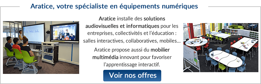 Votre distributeur de table informatique pour salle de classe